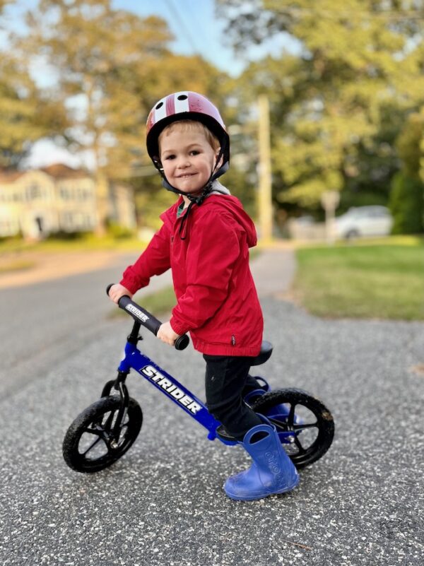 A Mom's Honest Review of the Strider Balance Bike - Parenthood Adventures
