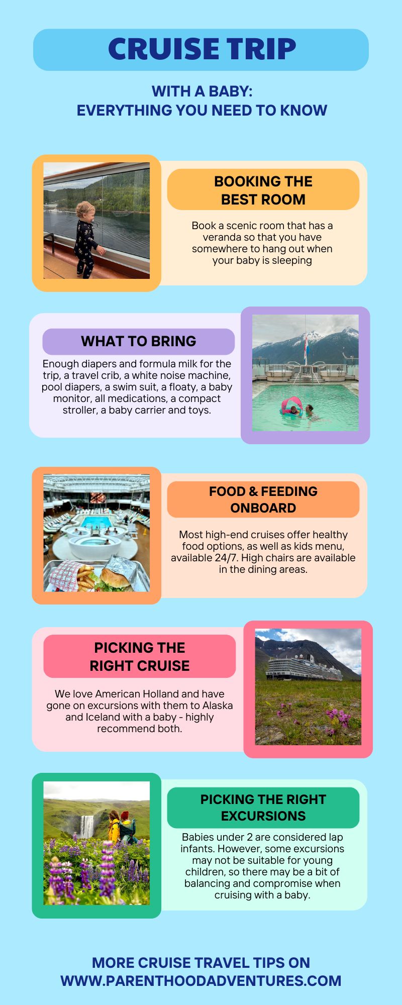Cruise with Your Baby - A Mom's Ultimate Guide - Parenthood Adventures